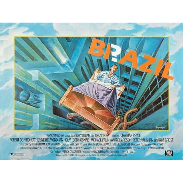 Brazil - movie POSTER (Style A) (30" x 40") (1986) - Walmart.com