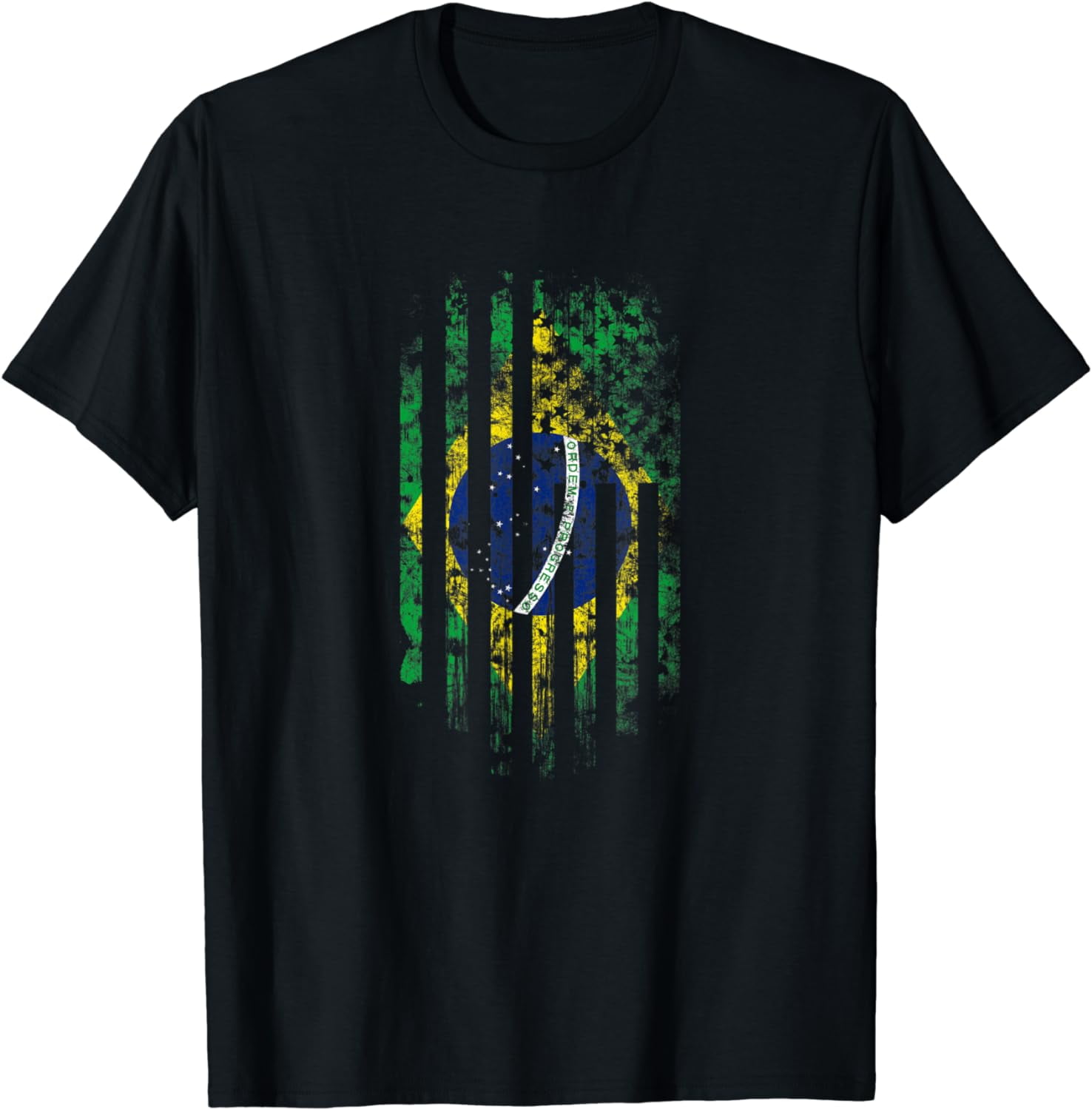 Brazilian American Flag - Brazil and USA Pride T-Shirt - Walmart.com