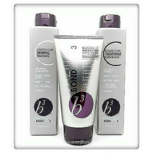 Brazilian B3 Bond Builder Color Care Shampoo / Conditioner & Treatment ...