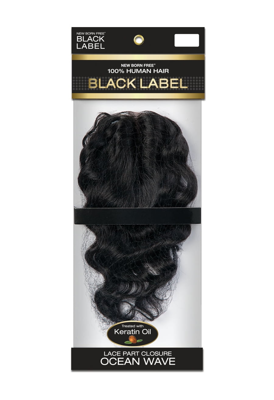 Brazilian Black Label Lace Closure 12- Ocean Wave Wig, Color OT1B/27 ...