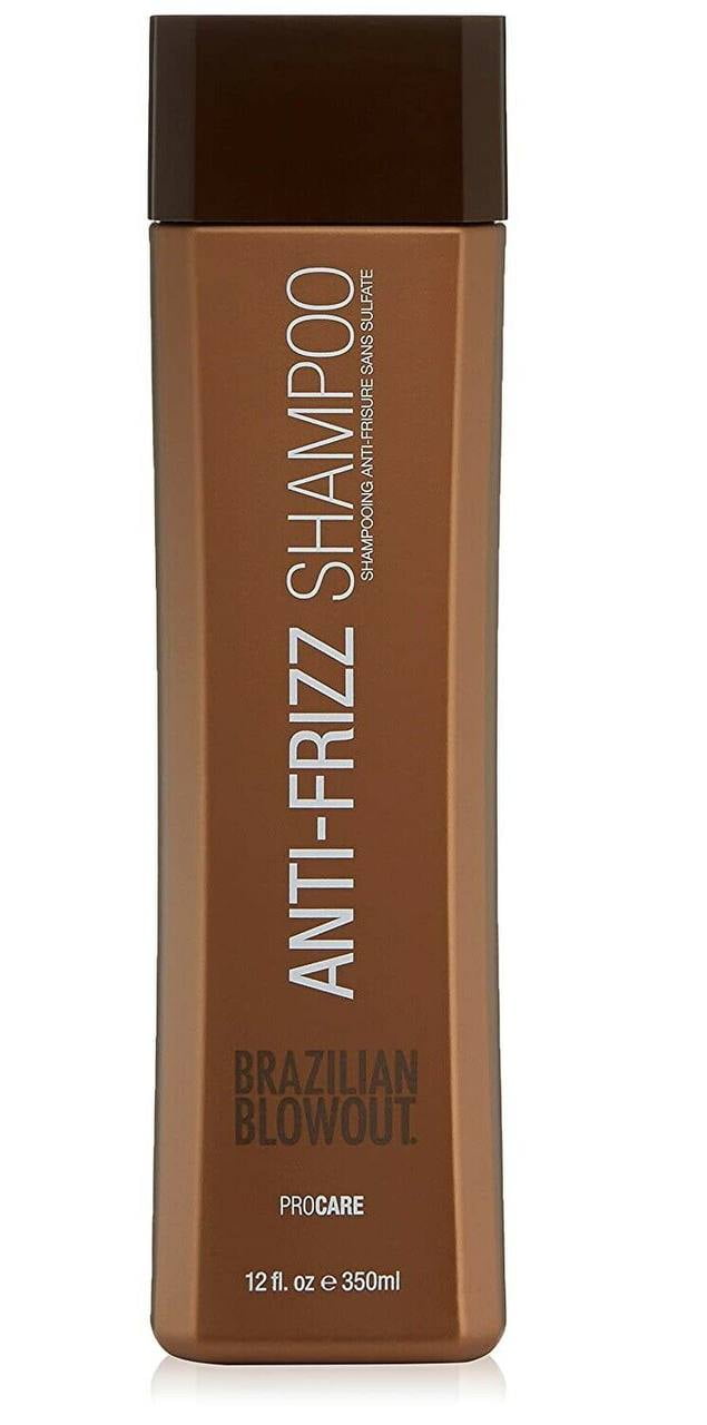 Brazilian Blowout Sulfate-Free Anti-Frizz Shampoo, Humidity Lock and ...