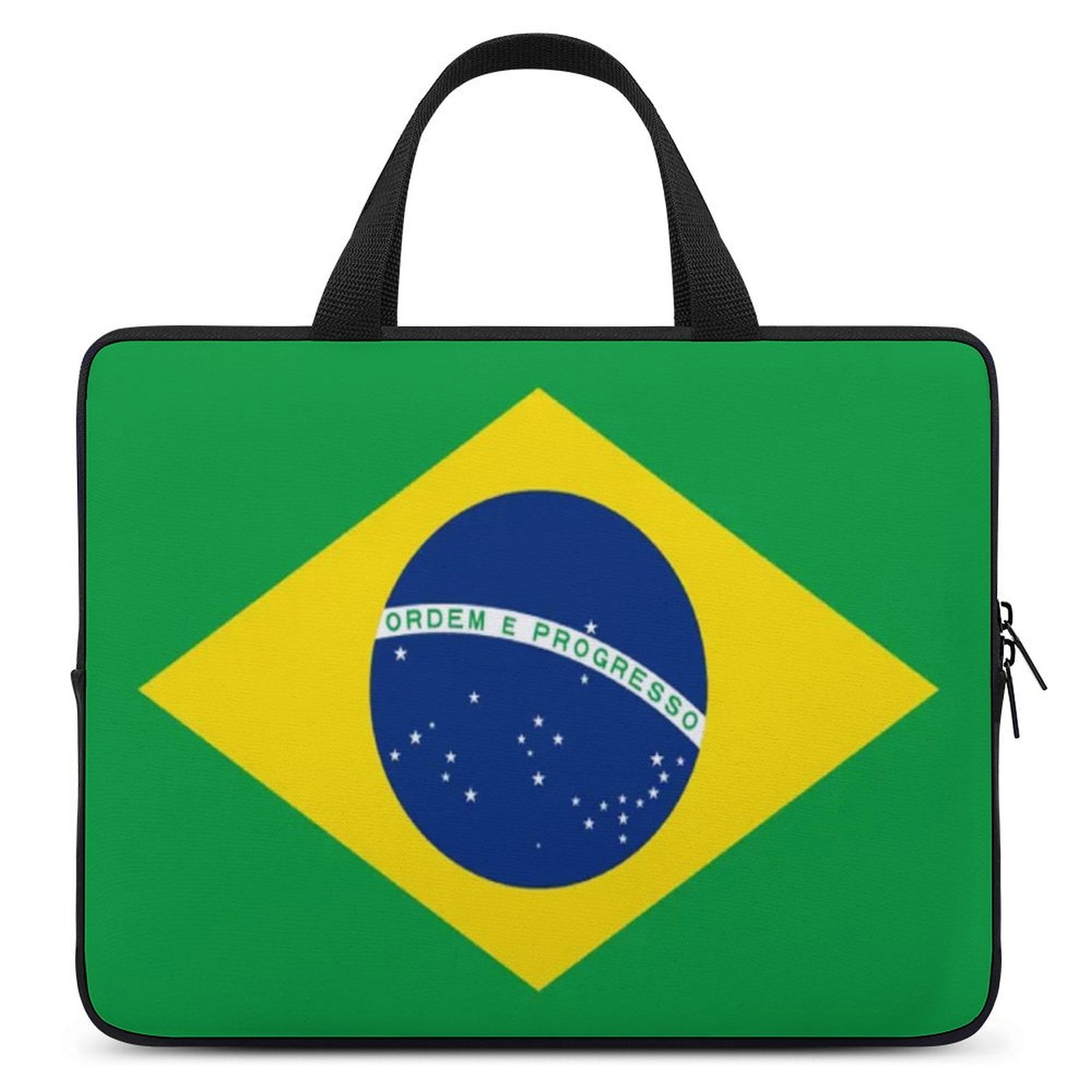 Brazilian Flag Laptop Bag Women Man 10 12 13 15 17 Inch Office Notebook ...