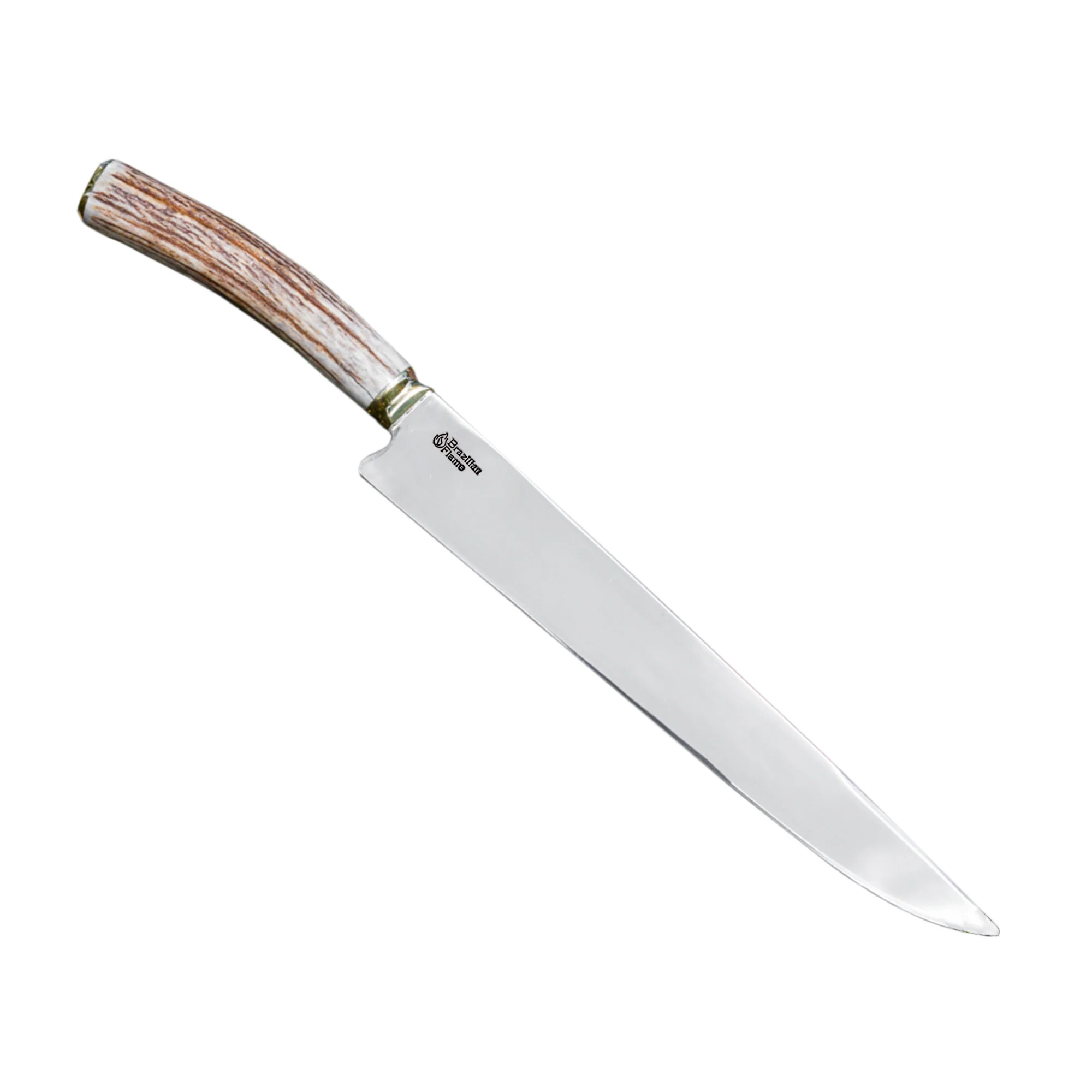 Brazilian Flame Chef's Knife - Deer Horn - Walmart.com