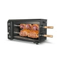 Brazilian Flame Heavy-Duty BBQ Rotisserie Gas Grill - Outdoor Meat ...