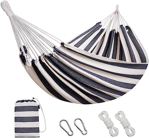 Brazilian Hammock with Tree Straps - Cotton Hammocks Portable Hammock ...