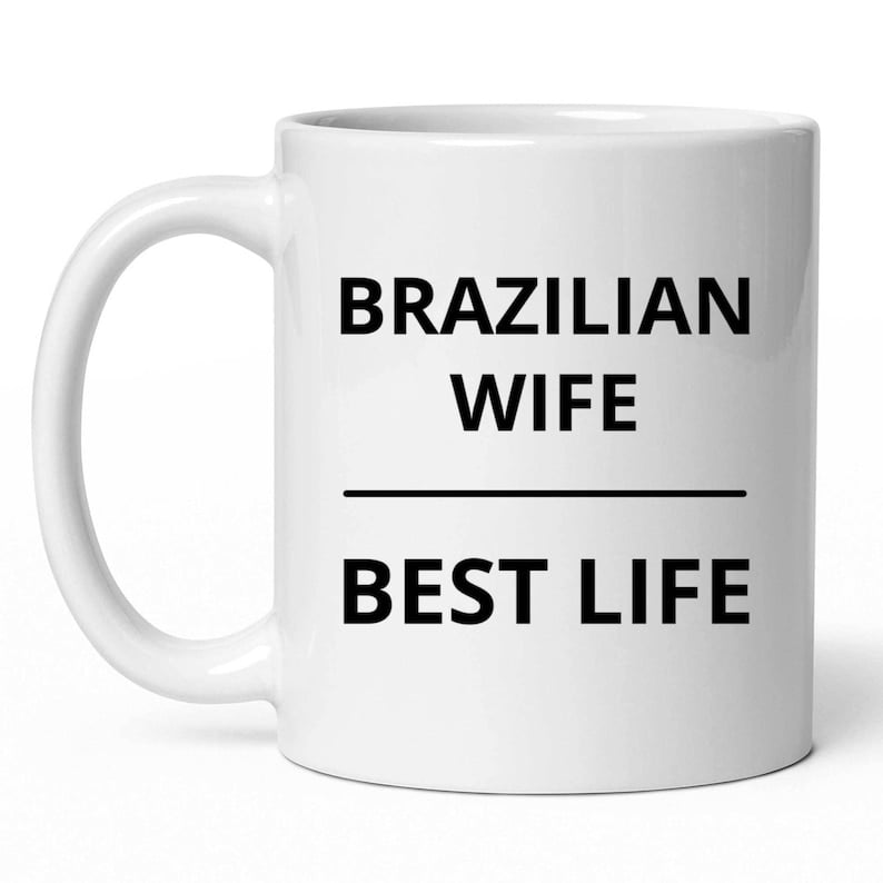 Brazilian Husband Gift Mug - Coffee Cup for Brazilian Husbands, Father ...