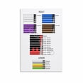 Brazilian Jiu-Jitsu Belt Rank Progression Guide Poster (12) Canvas for ...