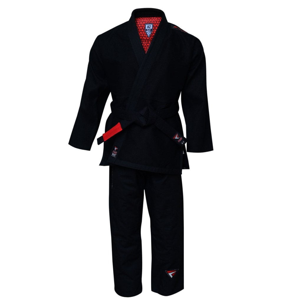 Brazilian Jiu Jitsu Gi Ray Series for Adult Men by Fadi Sports - Black ...