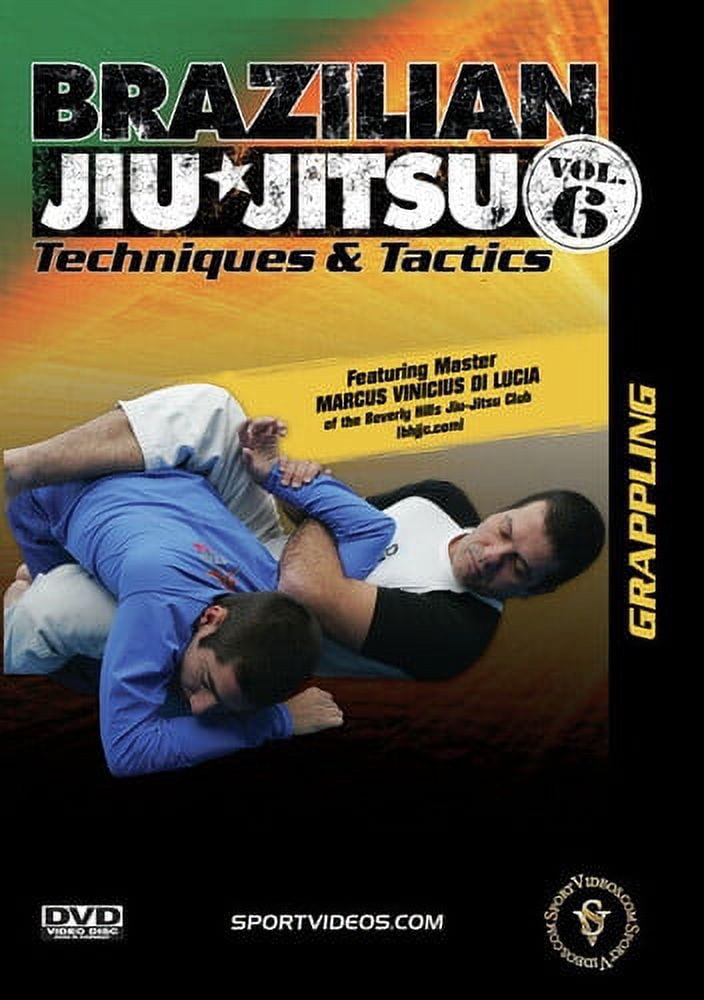 Brazilian Jiu-Jitsu Techniques And Tactics, Vol. 6: Grappling (DVD ...