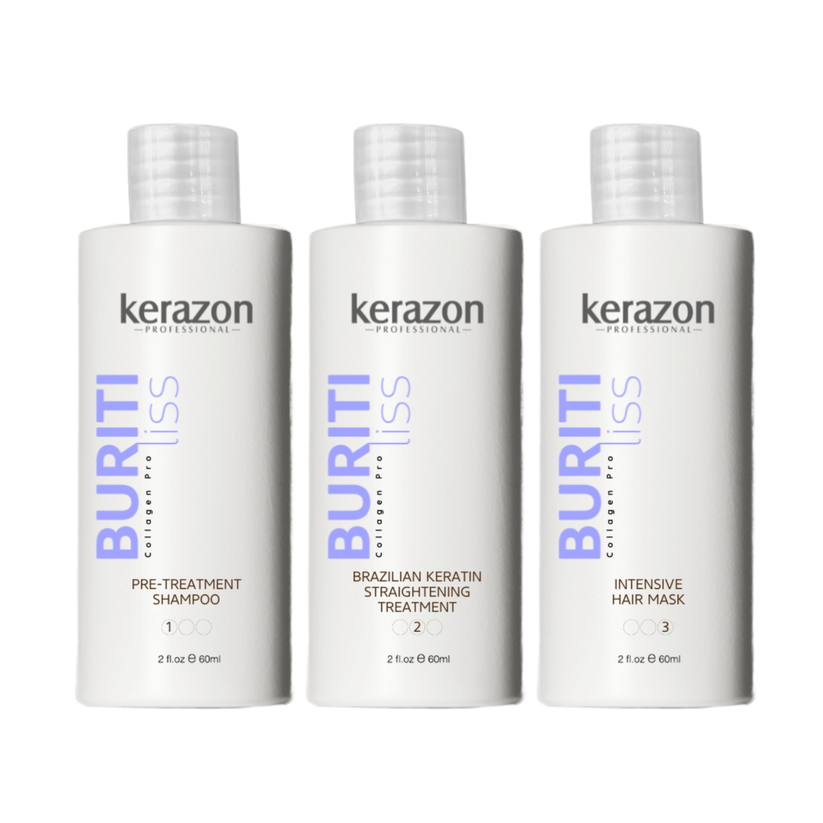 Brazilian Keratin Straightening Treatment Collagen Pro 2oz KIT Alisado ...