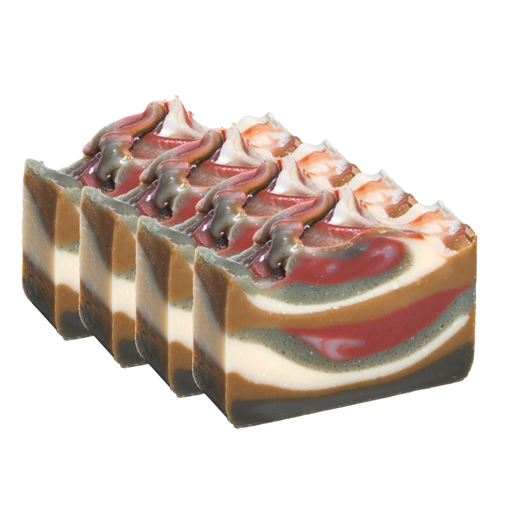 Brazilian Mud Soap (SET of 4) - Handmade Soap Bar with French Lavender ...
