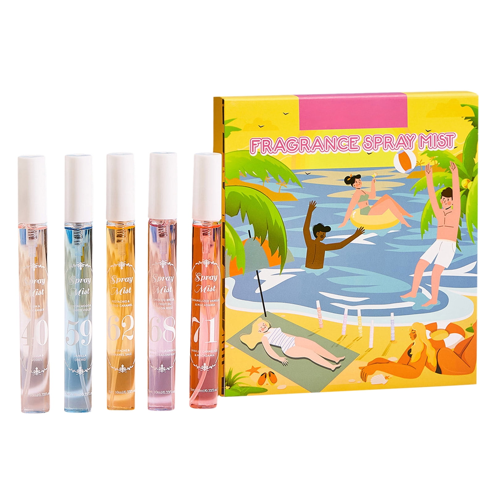 Brazilian Perfume Set Long Lasting Fragrance Hair Body Spray Portable ...