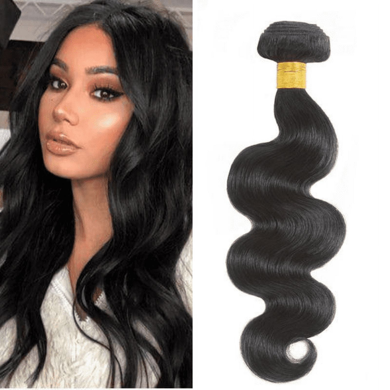 Brazilian Sew In Bundles Hair Extension Body Wave Real Virgin Remy ...