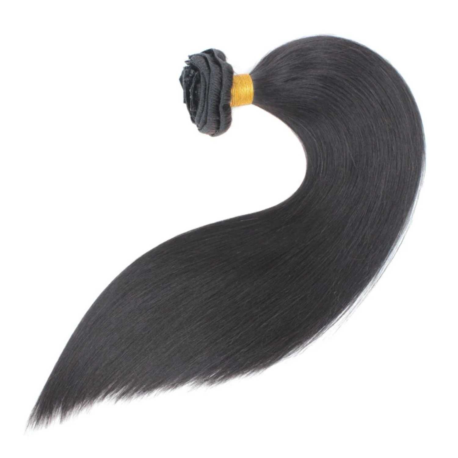 Brazilian Straight Clip Ins - 7 Pcs with a Free Eye Lash Extensions ...