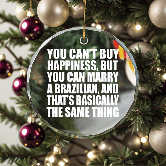 Brazilian Wife Brazilian Husband Brazil Valentines Ornament, Indoor ...