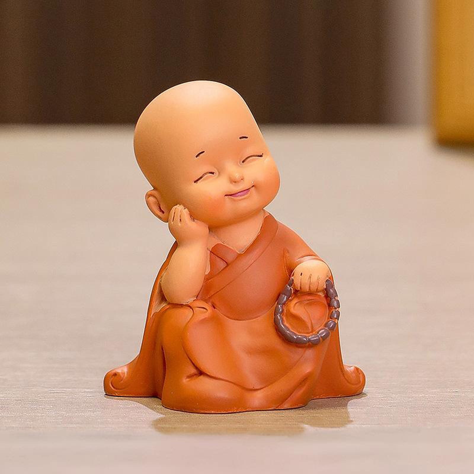 Brazilian Wood Plant Qwtwty Zen Inspired Little Monk Basimu Resin ...