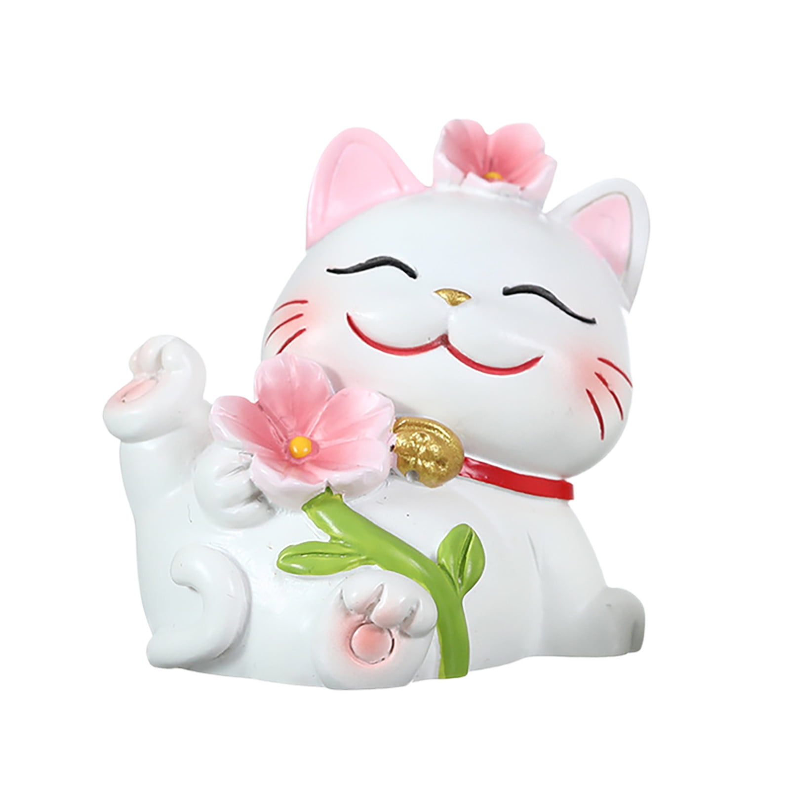 Brazilian Wood Plant Set, Brazilian Lucky Wood Plant with Lucky Cat ...
