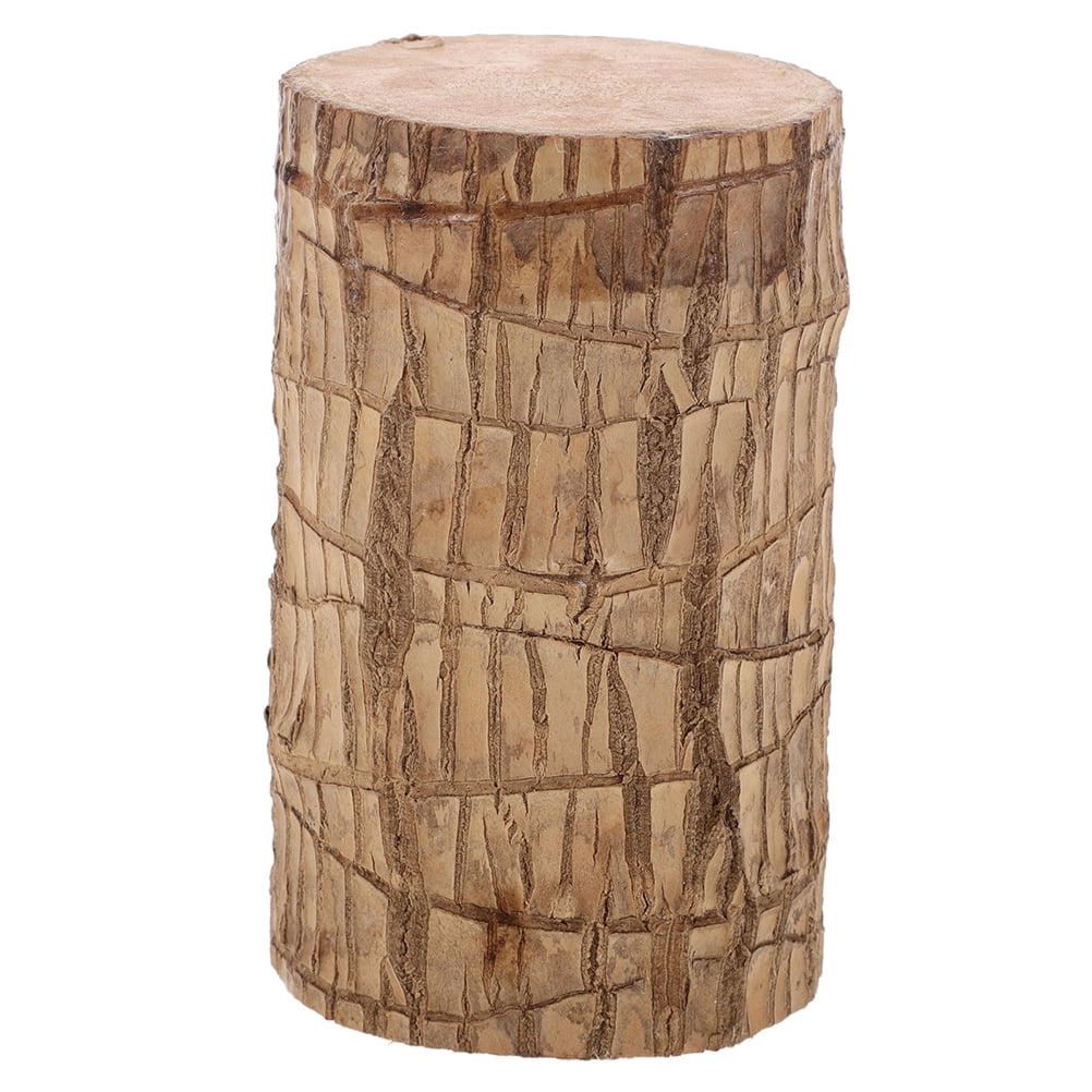 Brazilian Wood Trim Outdoor Decorations Wood Stump Small Statue Stand ...