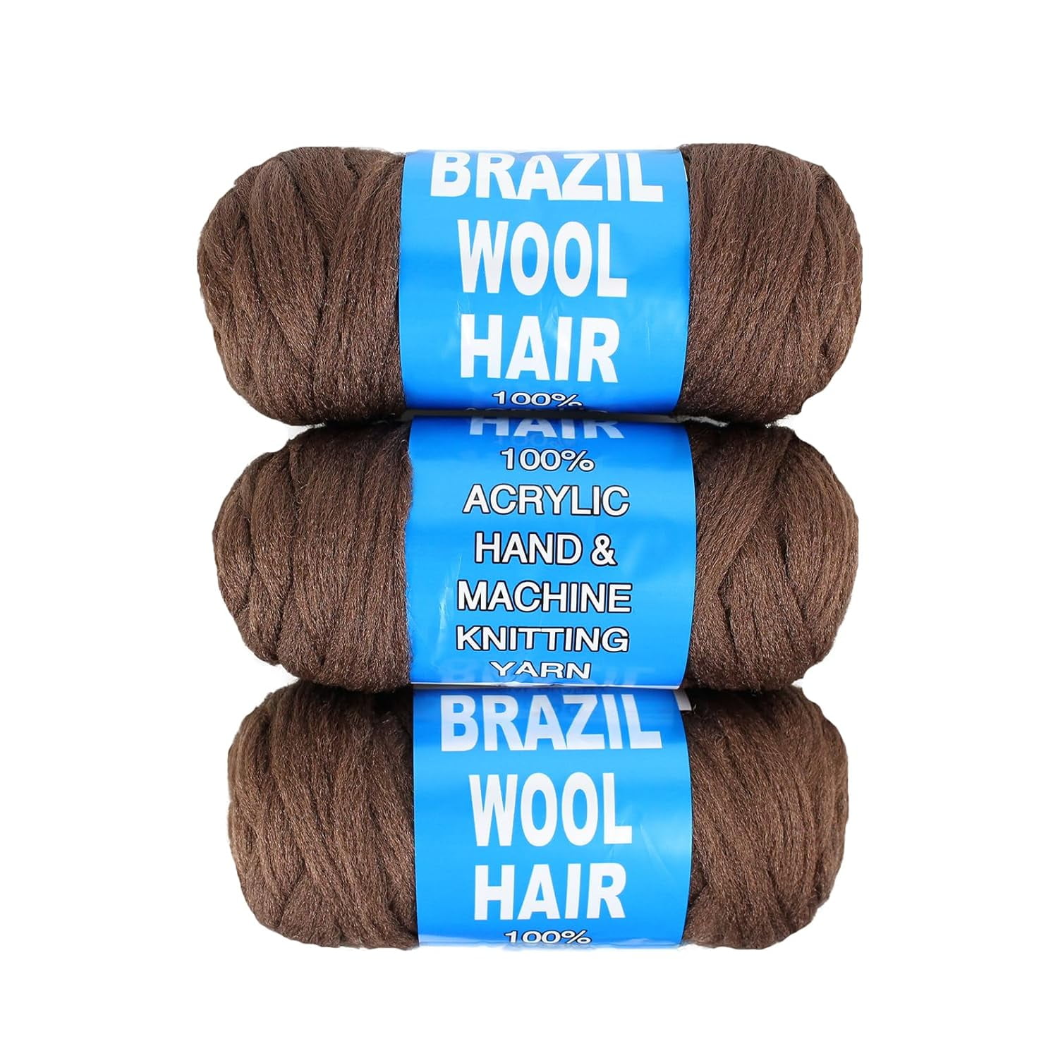 Brazilian Wool Hair Acrylic Yarn for Crochet Hair African Braids ...