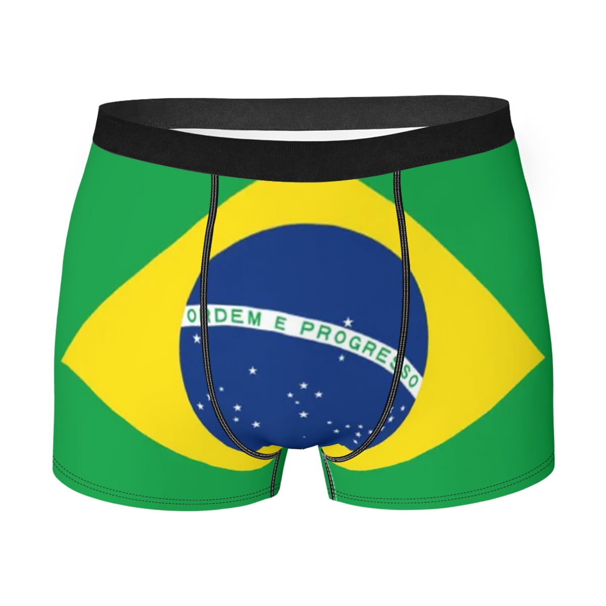 Brazilian flag Boxer Shorts For Man 3D Print Male Underwear Panties ...