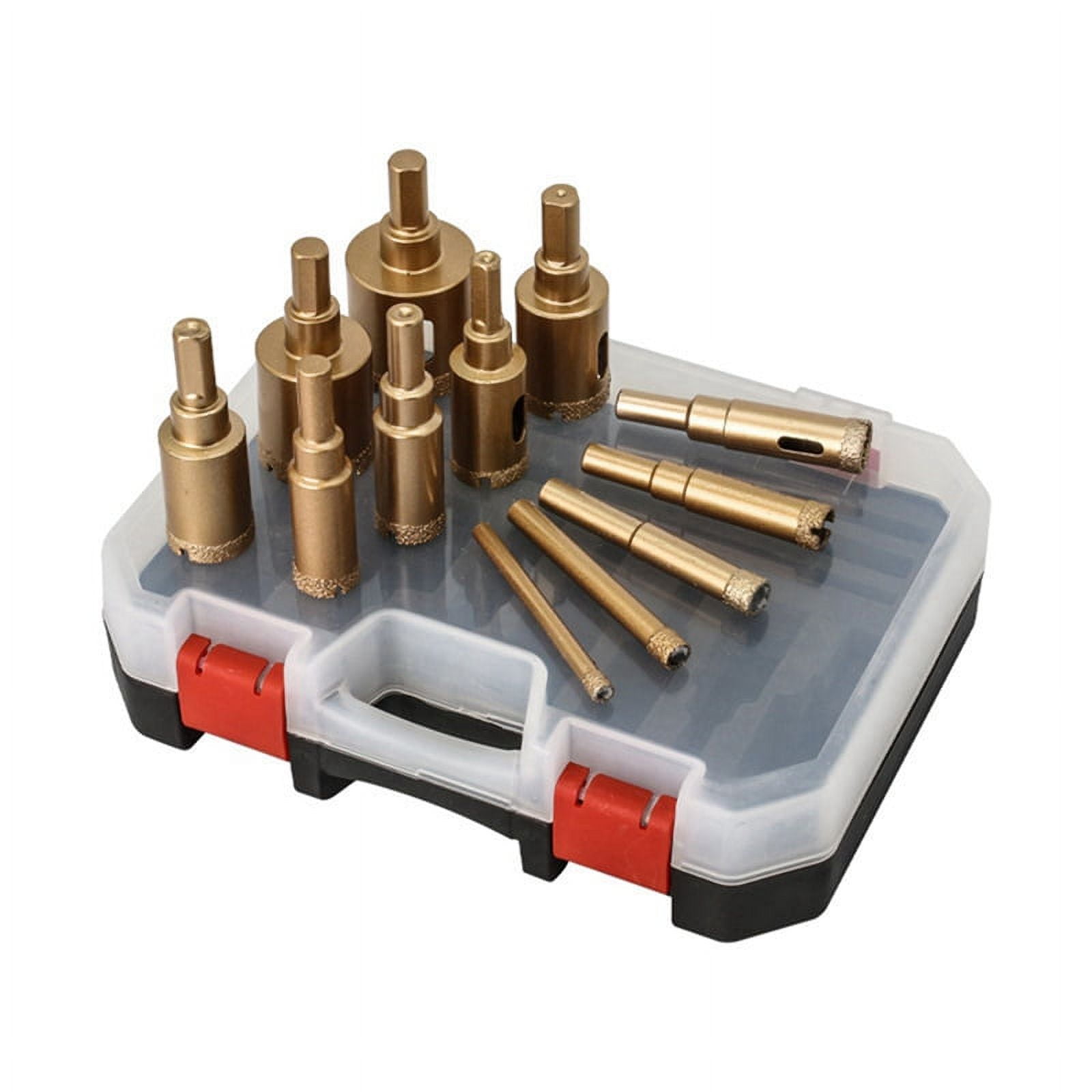 Brazing Hole Opener Set Multi-Purpose Drilling Bit Hole Saw Set Hand ...