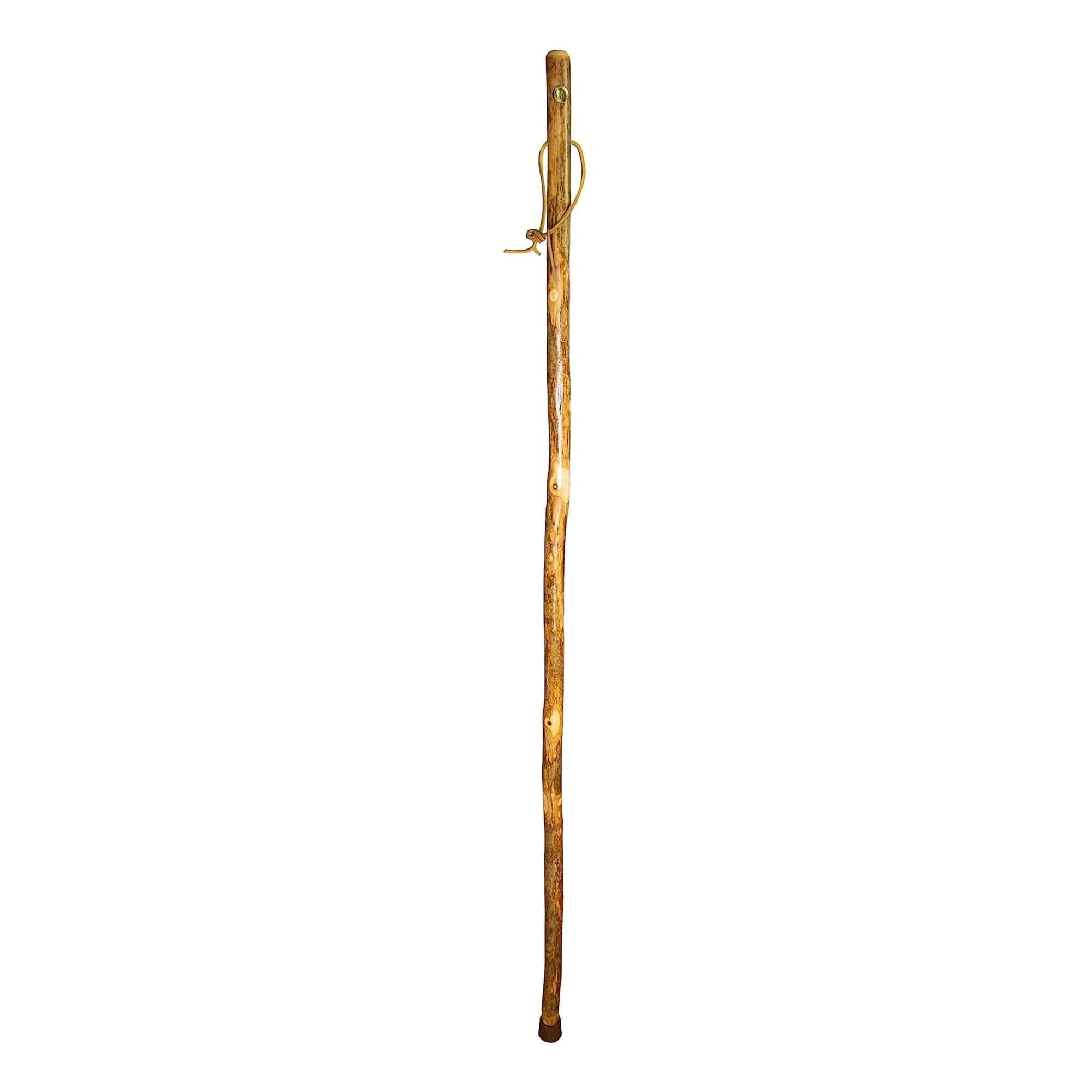 Brazos Free Form American Hardwood Wood Walking Stick 41 Inch Height ...