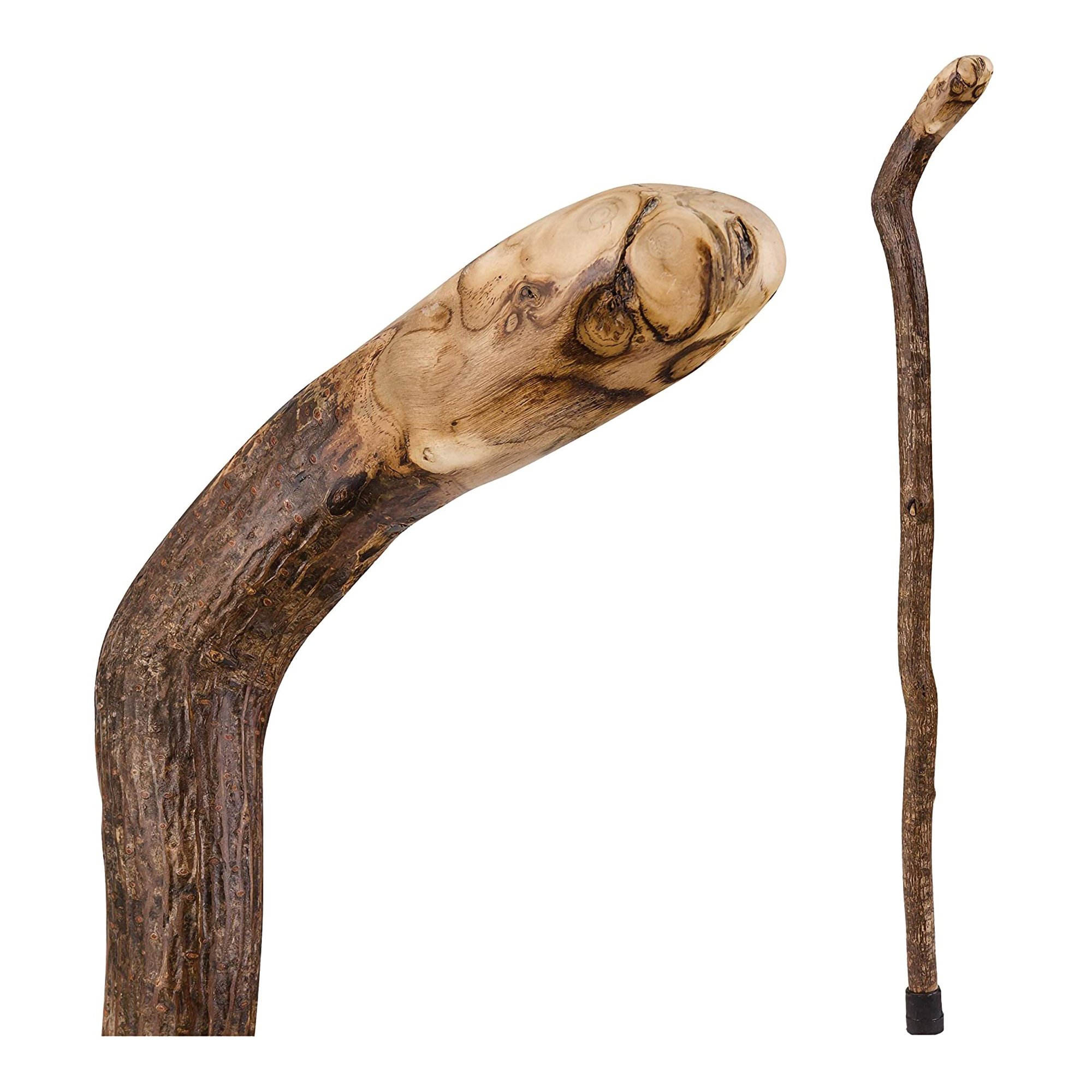 Brazos Free Form Natural Hardwood Root Handcrafted Walking Cane, 37 ...