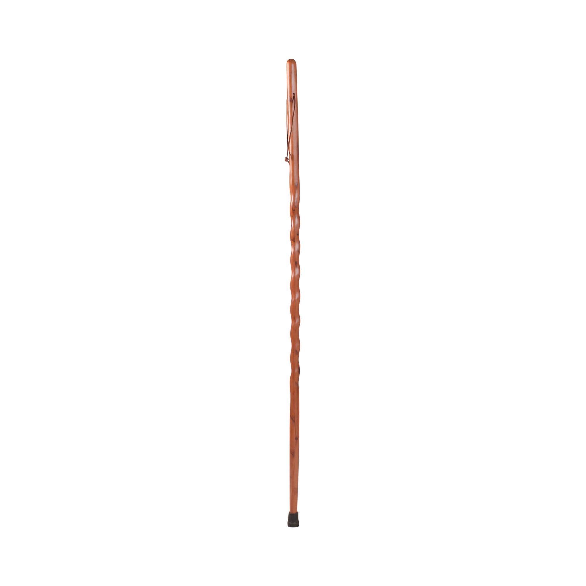 Brazos Twisted Red Cedar Wood Walking Stick 55 Inch Height - Walmart.com