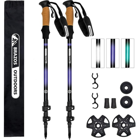 Yannianjz under $5 Hiking Walking Sticks, Aluminum Hiking Walking ...