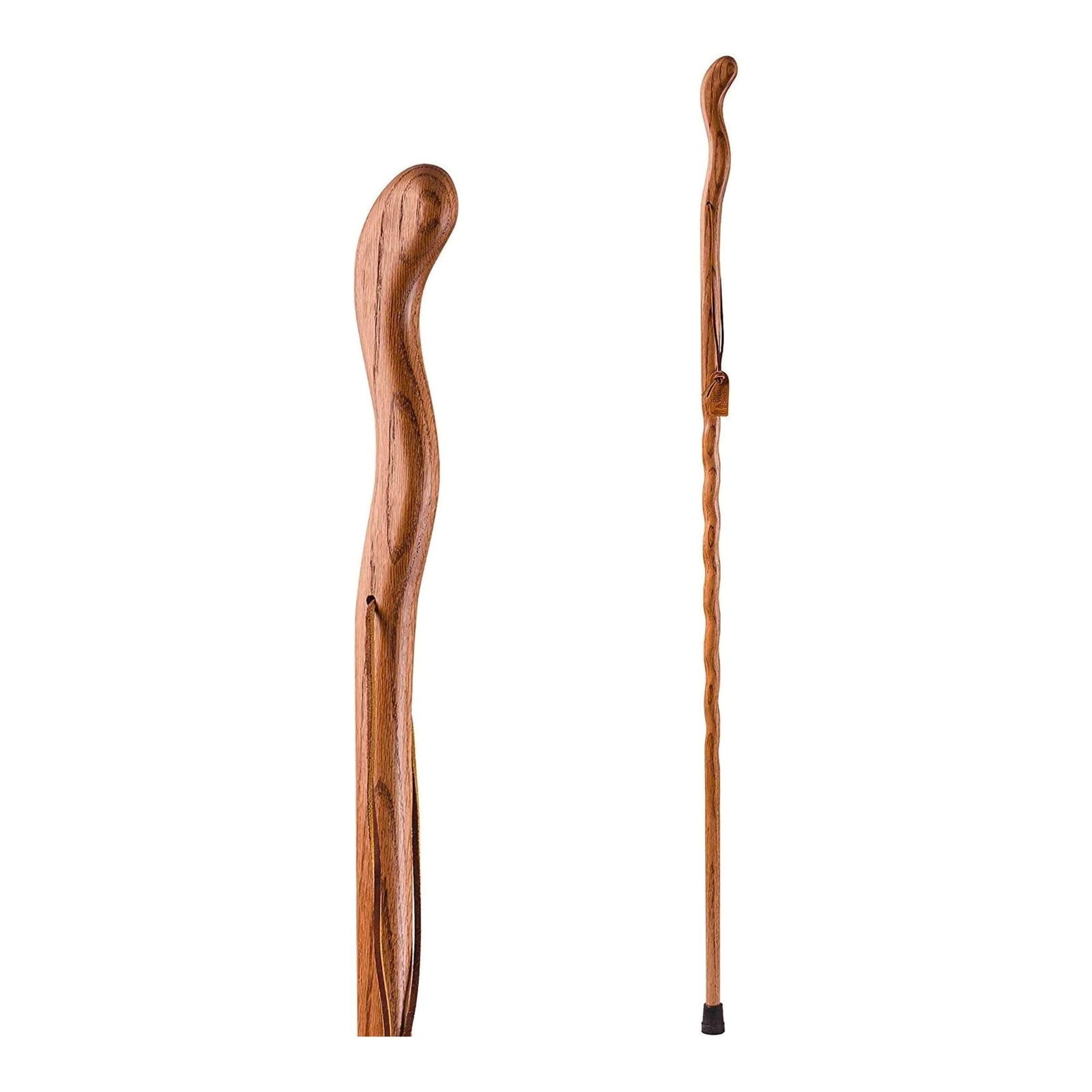 Brazos Twisted Fitness Walker Red Wood Walking Stick 58 Inch Height ...