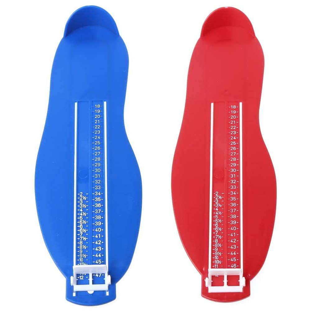 BreaDeep 2 Piece Foot Gauge Set, Shoe Sizes 18-47 for Children and ...