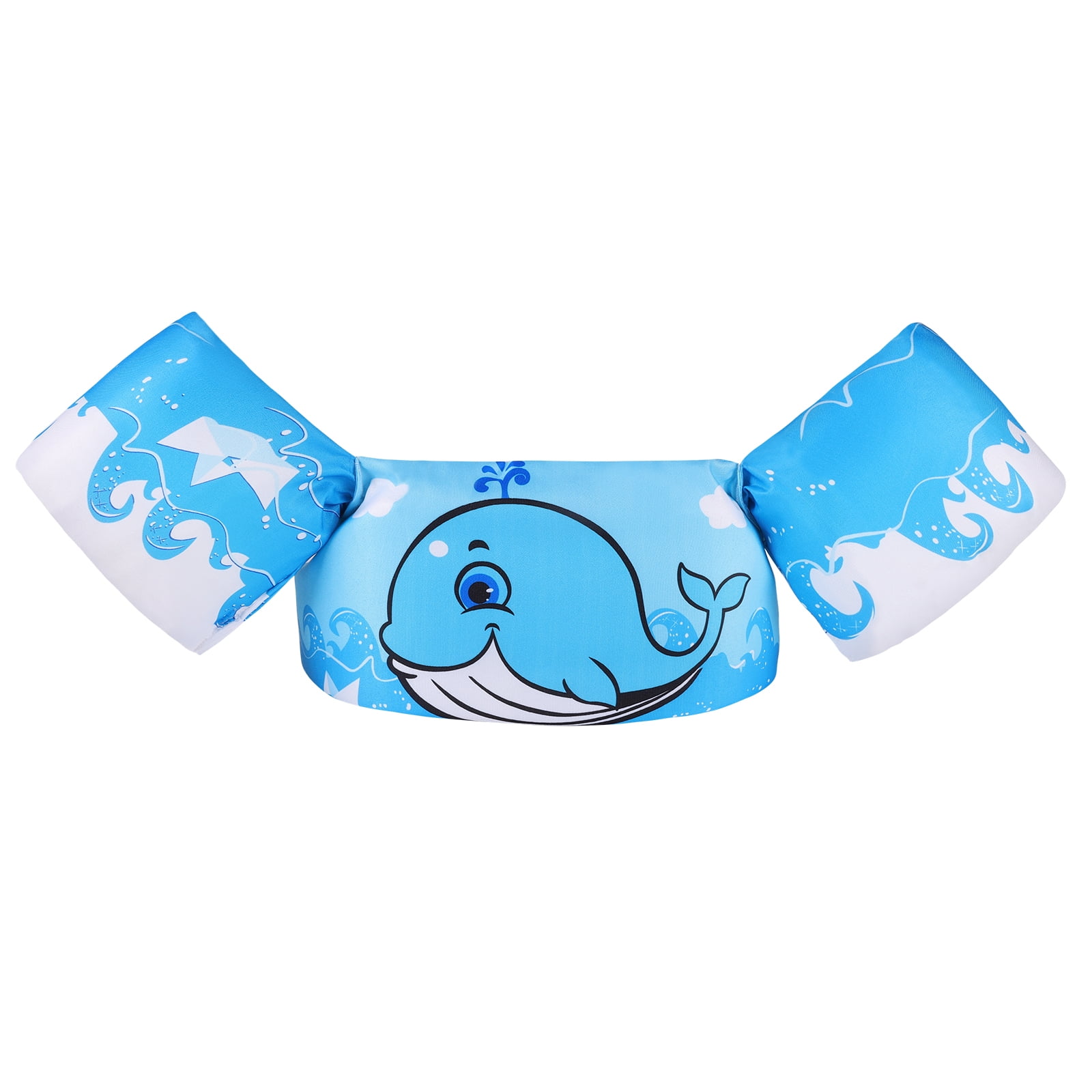 BreaDeep Kids Swim Vest, Adjustable Strap, Arm Floaties, 30-55 Pounds ...