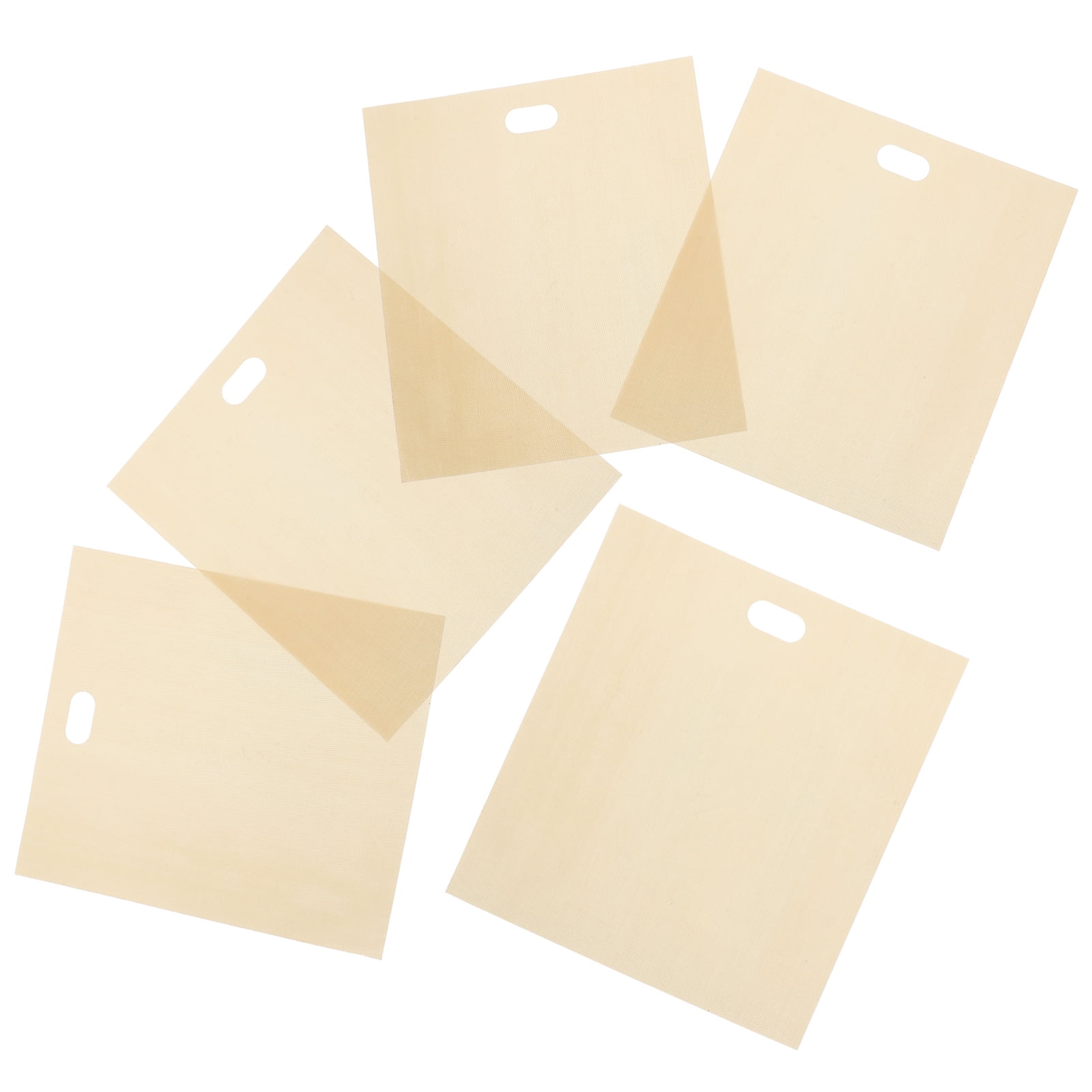 Bread Bag Kids Lunch Bags Toaster Pouches 5 Pcs Pizza Food Coated Glass ...