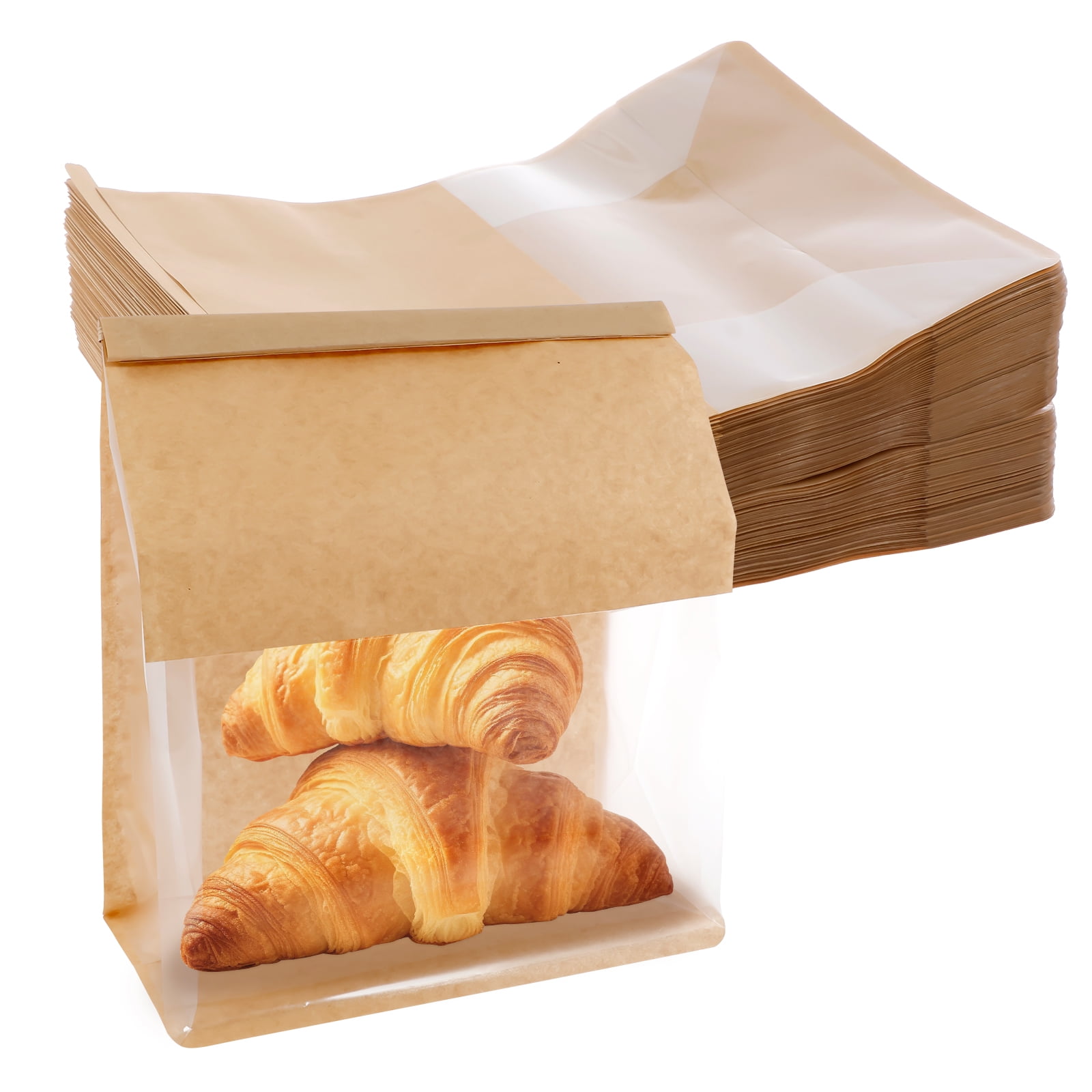 Bread Bags Paper Robust Bread Packaging Bags Metal Thread Closure ...