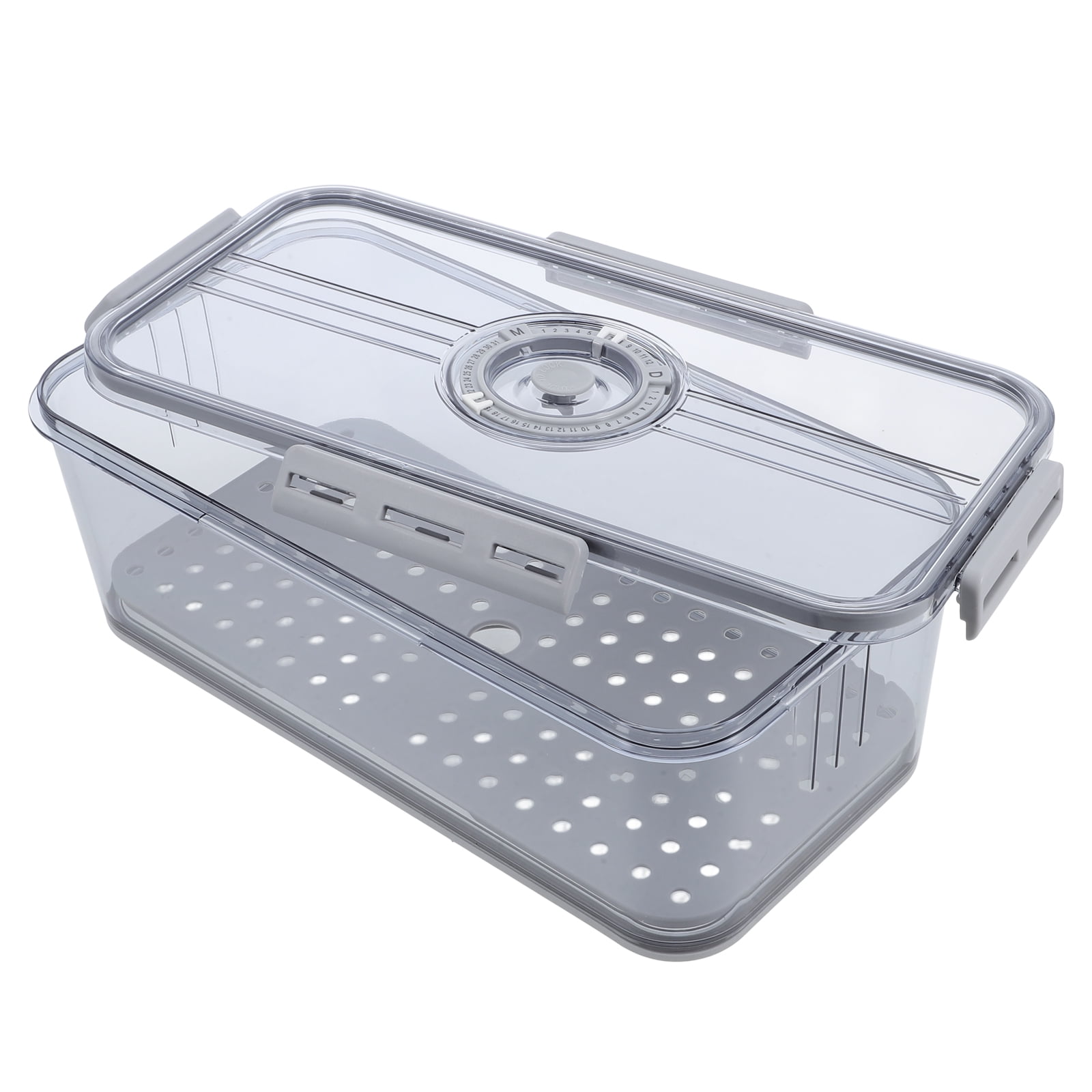 Bread Box Bread Boxes For Kitchen Counter Airtight Plastic Fridge ...