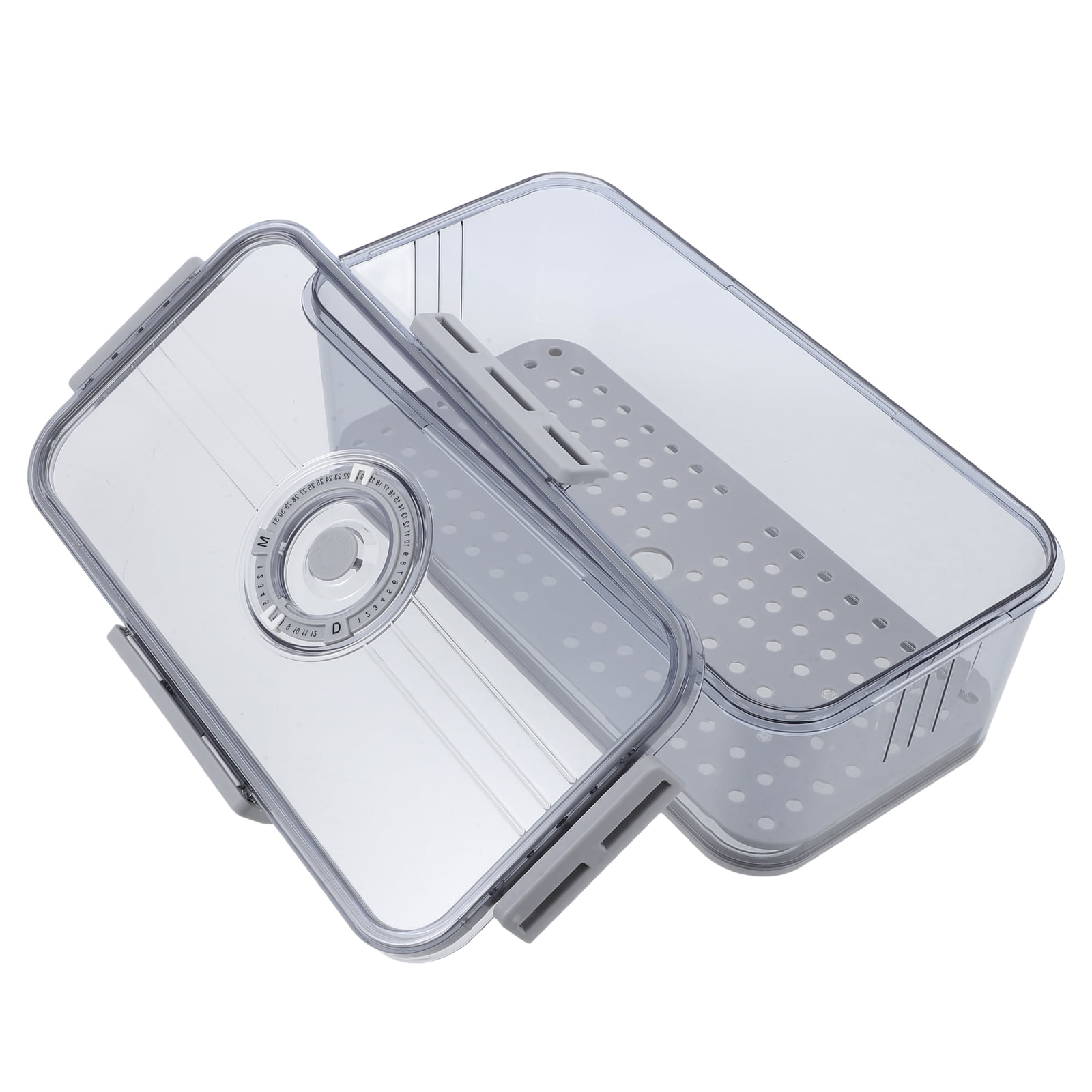 Bread Box Bread Boxes For Kitchen Counter Airtight Plastic Fridge ...