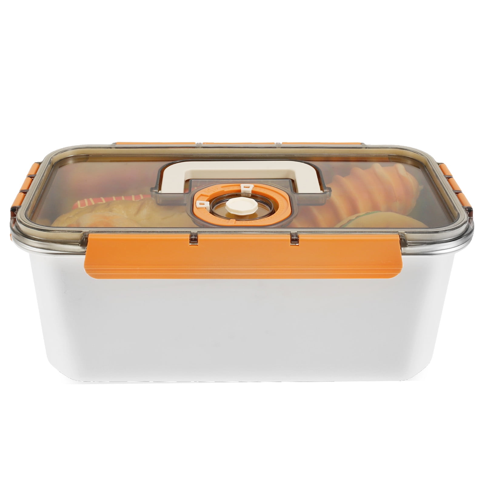 Bread Box with Clear Lid 6000ml Stainless Steel Bread Container ...