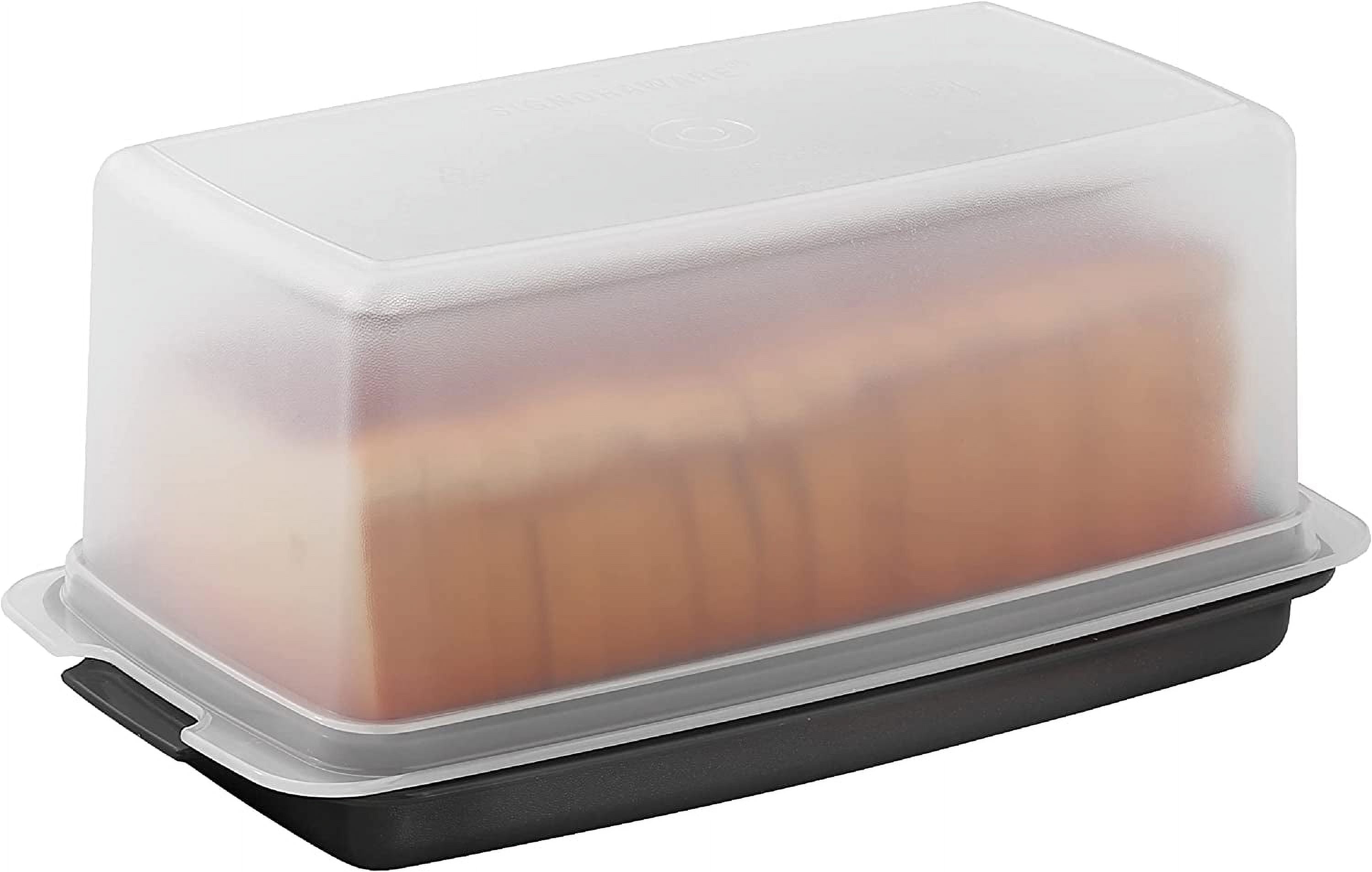 Bread Box -Dual Use Bread Holder/Airtight Plastic Food Storage ...
