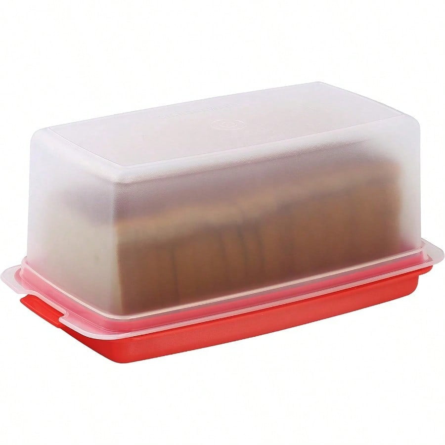 Bread Box Dual Use Bread Holder/Airtight Plastic Food Storage Container ...