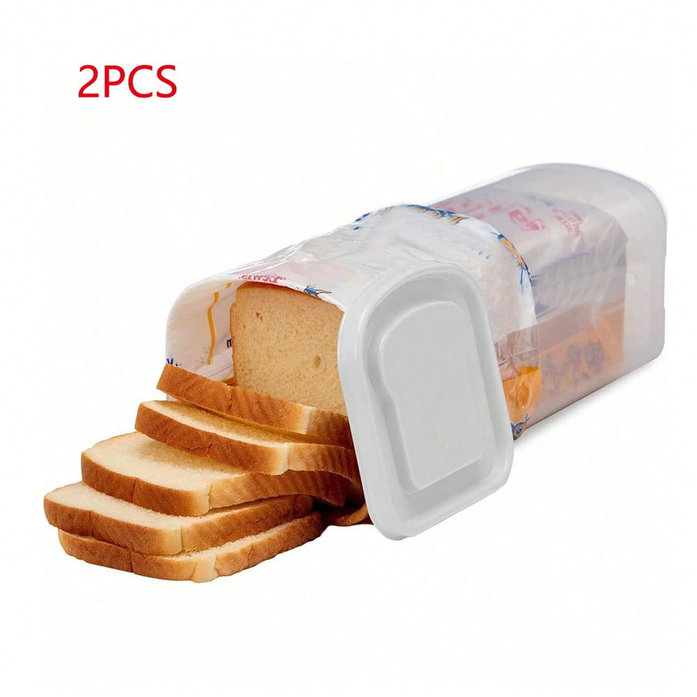Bread Box – Fresh Bread Storage Container, Plastic Sandwich Bread ...