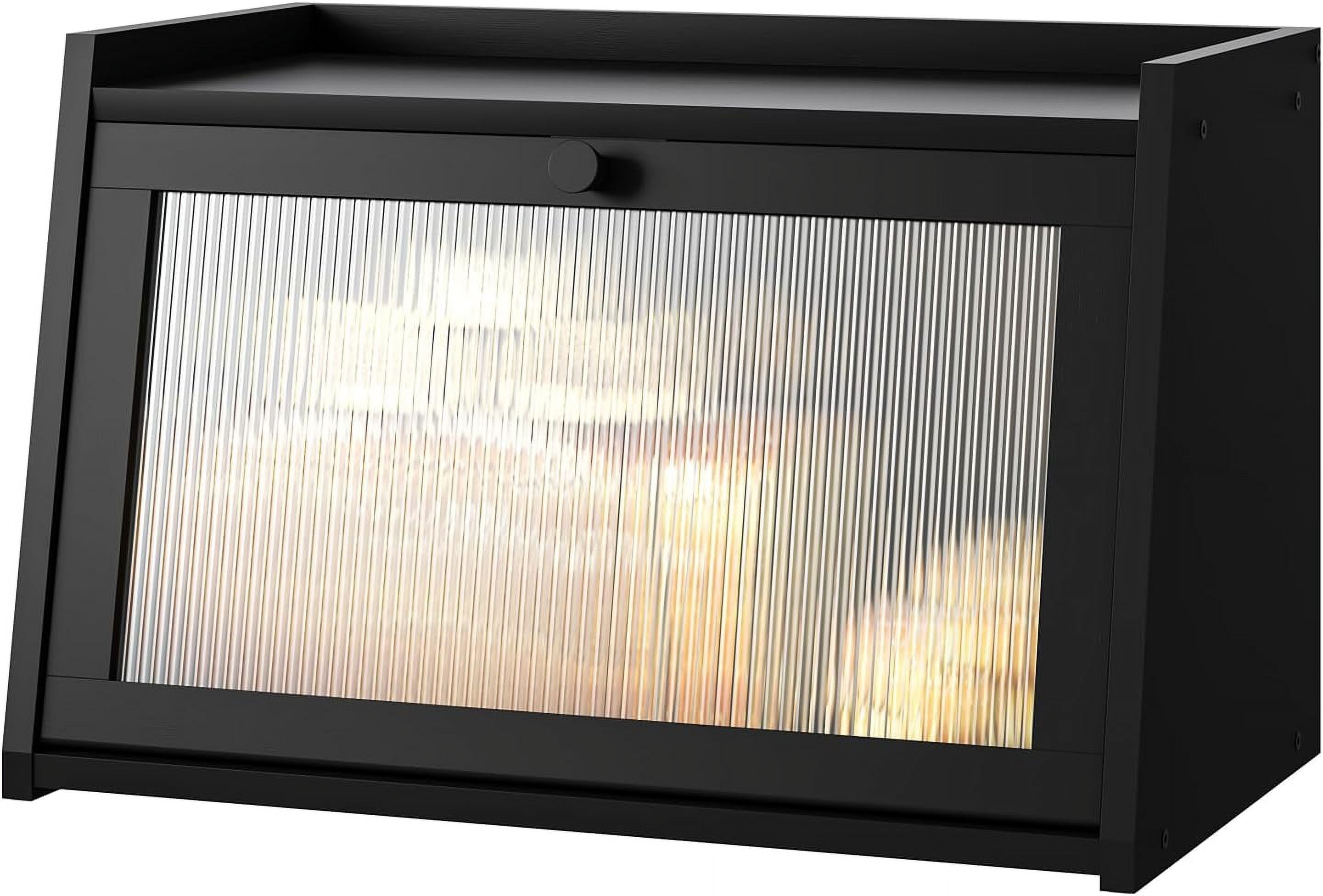 Bread Box for Kitchen Counter, Large Bamboo Bread Storage Container ...