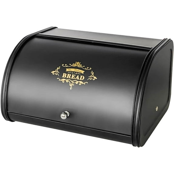 Bread Box Vintage for Kitchen Food Grade Light-weight Metal Style ...