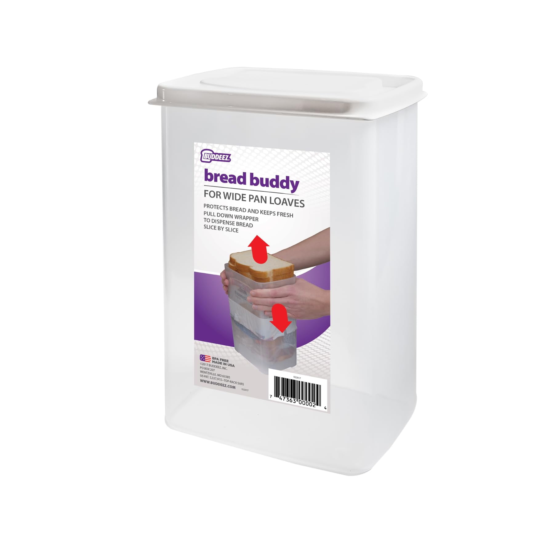 Bread Buddy for Wide Pan Loaves - Walmart.com