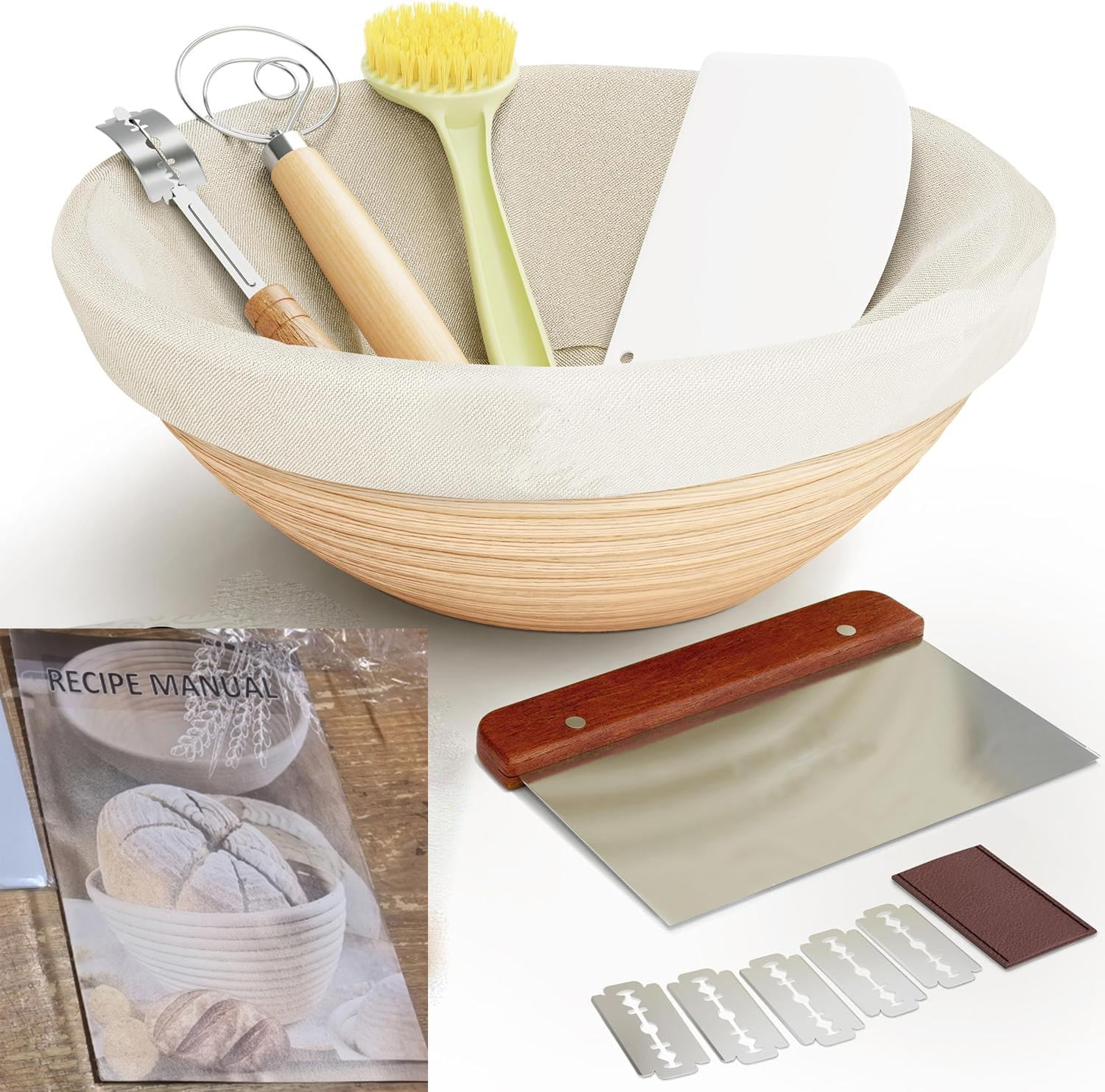 Bread Fermentation Basket, Fermented Bread Baking Products, Round 9 ...