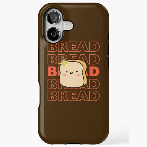 Bread Funny Cute Fresh Cartoon Style Tough Case for iPhone 17 through 11 Pro Max - Walmart.com