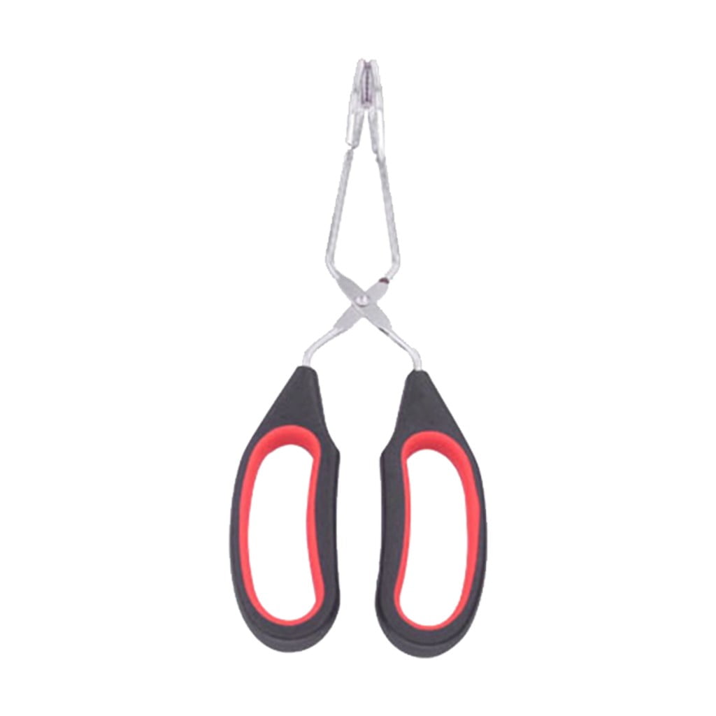 Bread Grilling Food Baking Wire Bbq Clamp With Plastic Silicone Tongs ...