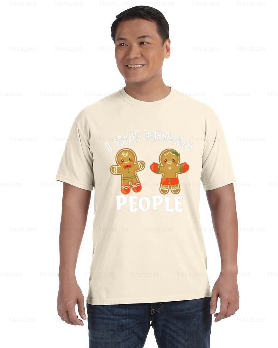 Bread Hallucination Funny Food Pun Whimsical Humor Comfort Color T ...