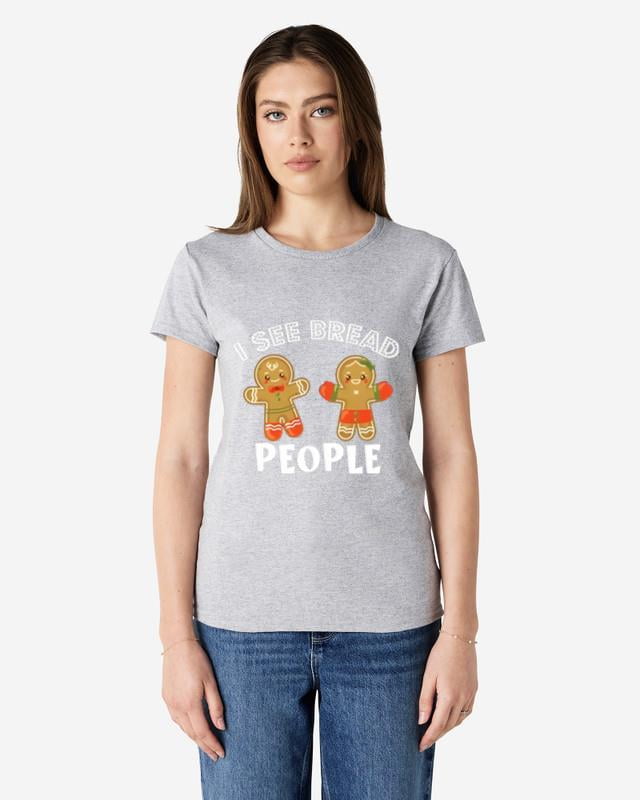 Bread Hallucination Graphic With Funny Food Pun And Whimsy Vibe T-Shirt ...