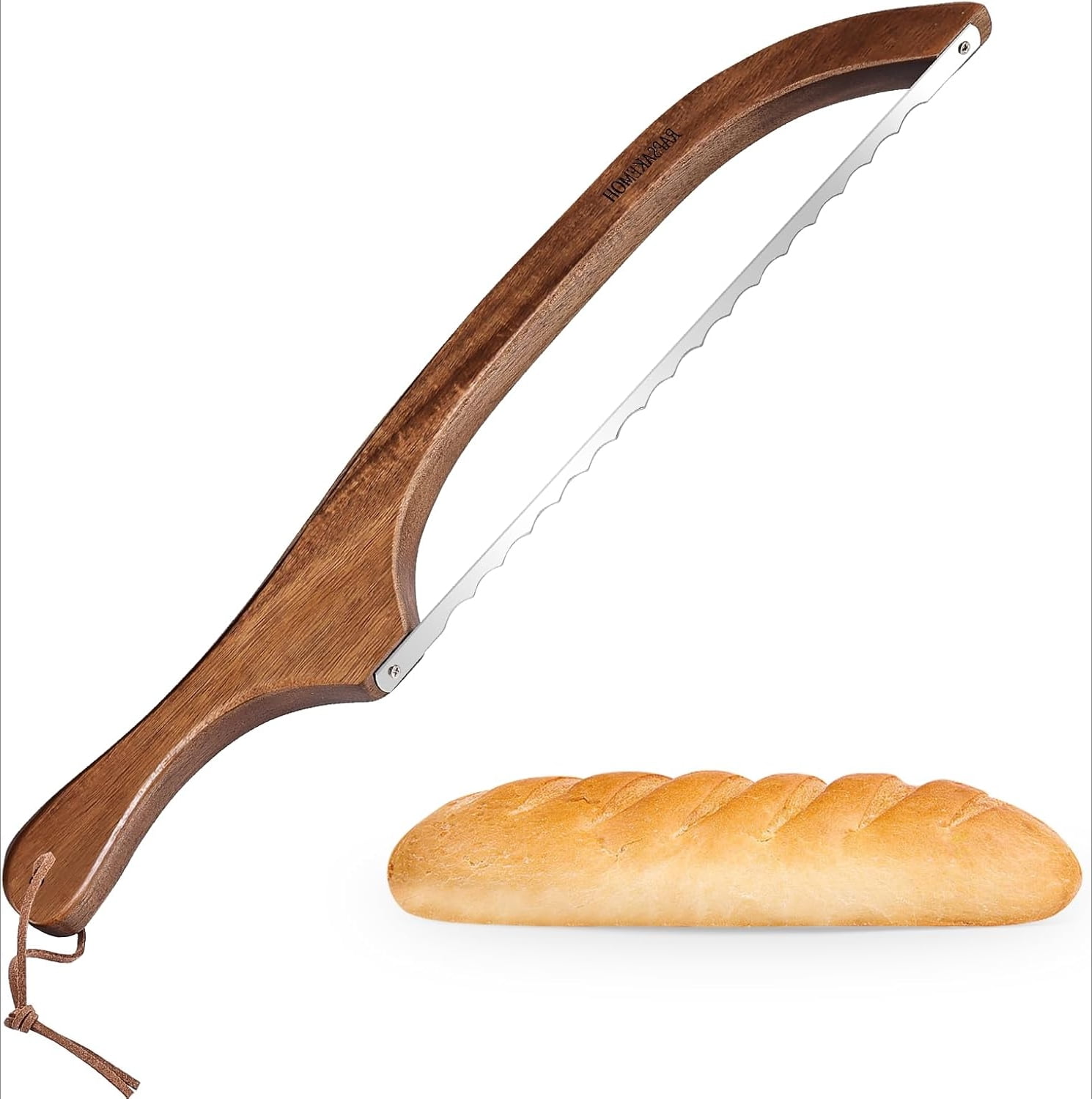 Bread Knife for Homemade Bread,Sourdough bread knife, Bread slicer for ...