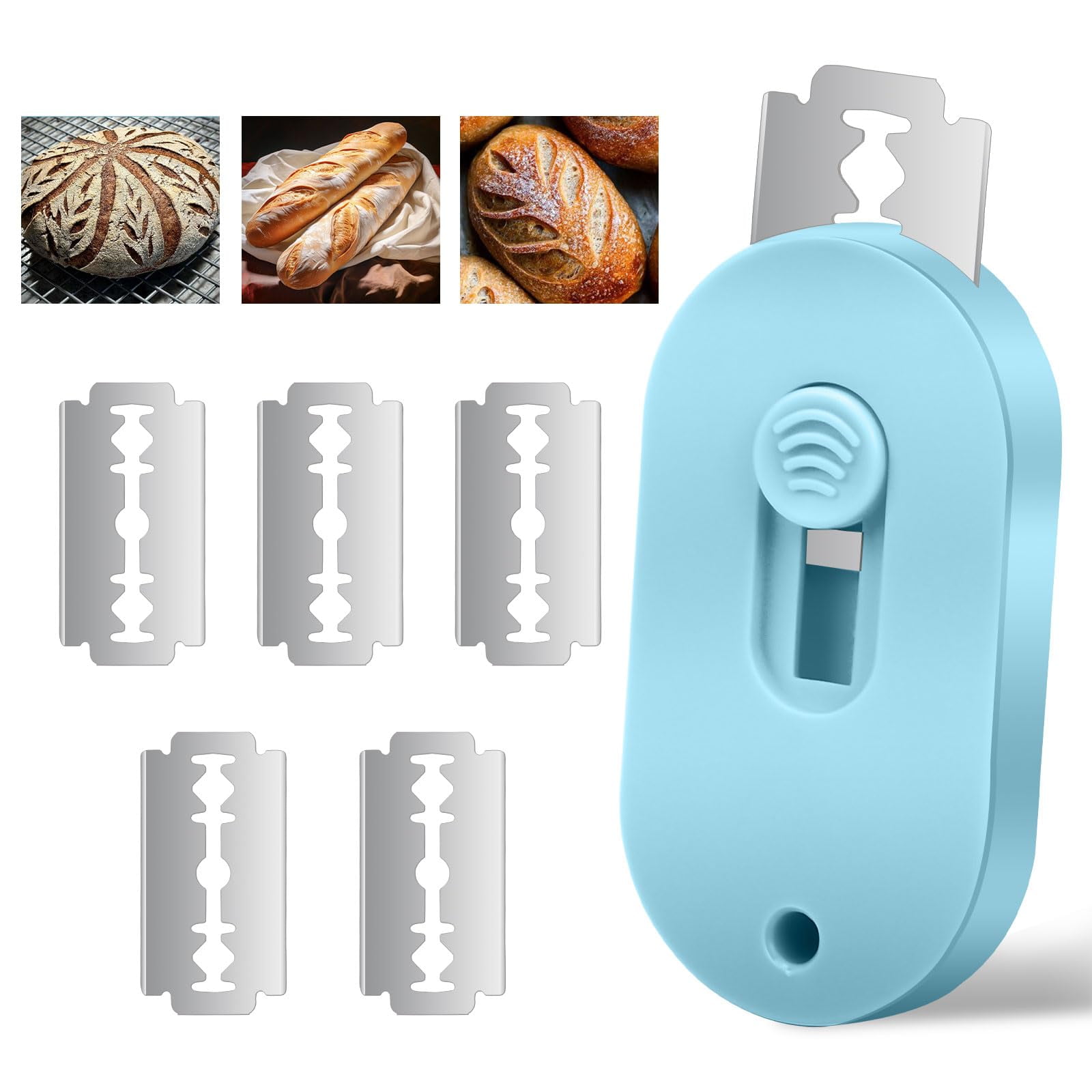 Bread Lame Dough Scoring Tool, Retractable Magnetic Bread Scoring Tool ...